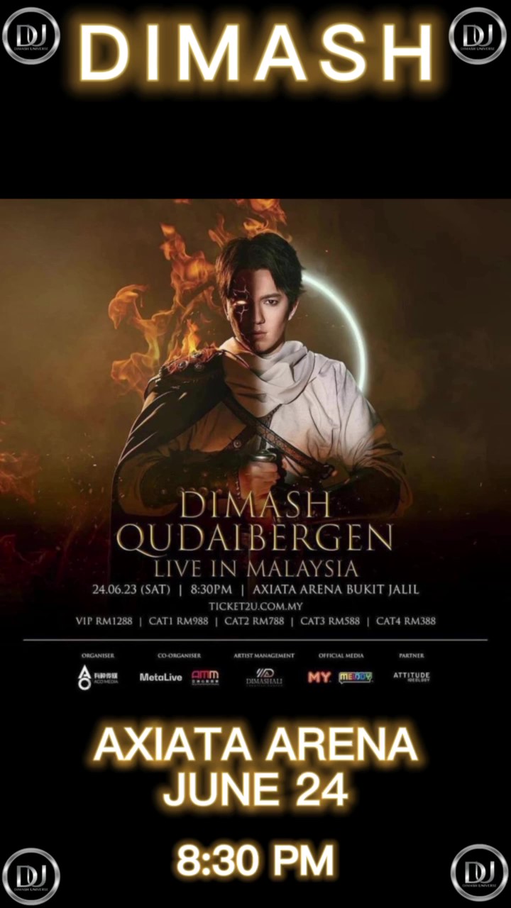 Dimash Qudaibergen Kuala Lumpur Malaysia Dimash Universe