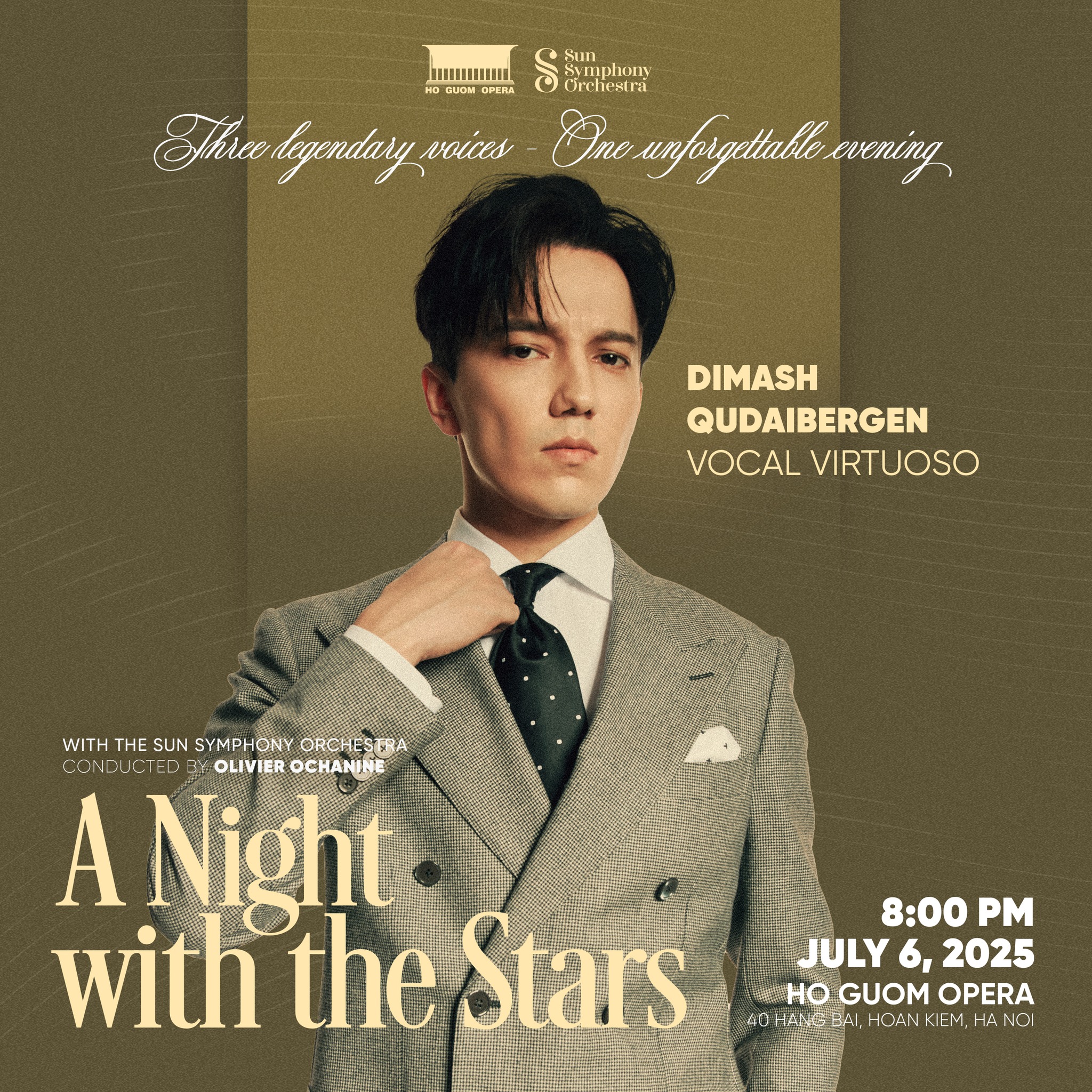 Dimash Qudaibergen at A Night with the Stars Gala | Hanoi 2025 - Dimash ...